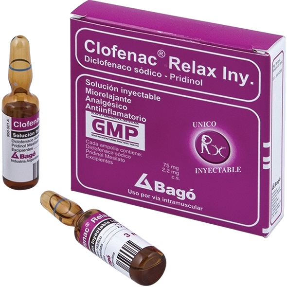 Clofenac Relax - Inyectable - Laboratorios Bagó de Bolivia