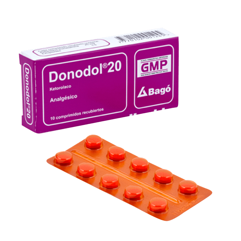 Donodol 20 - Comprimidos - Laboratorios Bagó de Bolivia