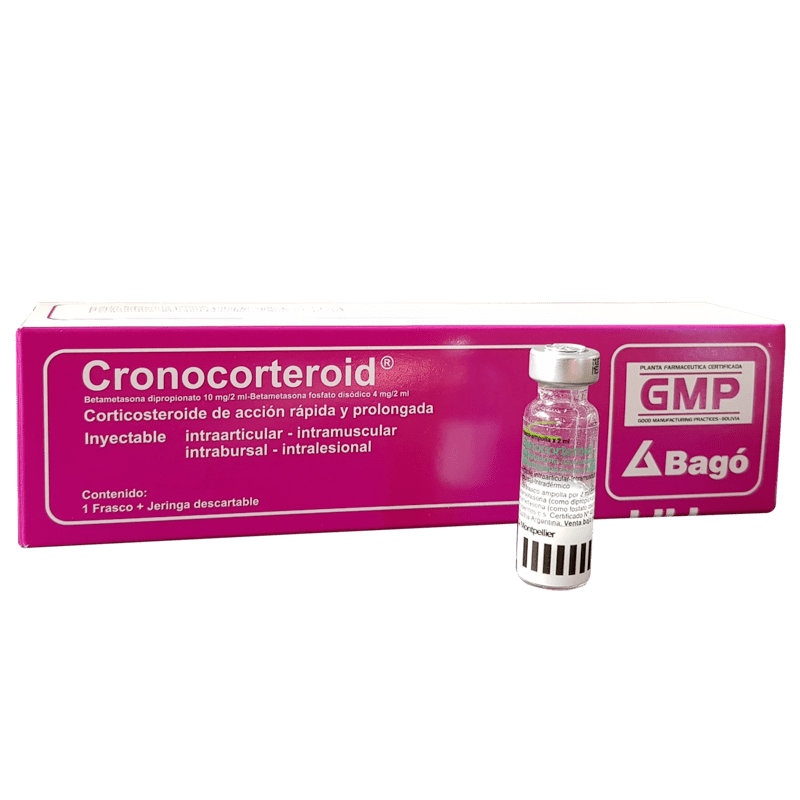 Cronocorteroid - Inyectable - Laboratorios Bagó de Bolivia