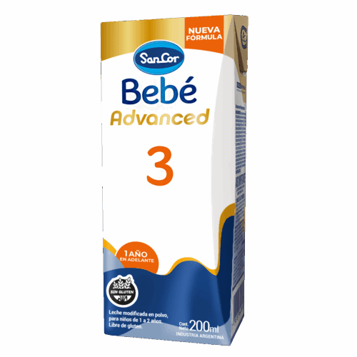 SanCor Bebé Advanced 3 - Líquida - Laboratorios Bagó de Bolivia