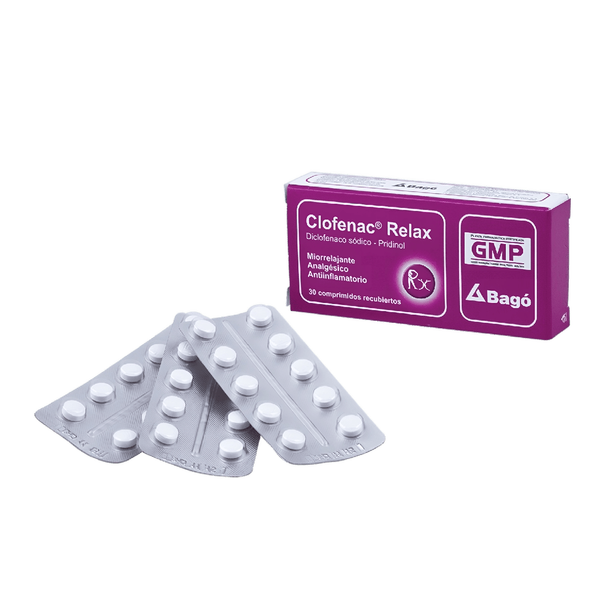 Clofenac Relax - Comprimidos - Laboratorios Bagó de Bolivia