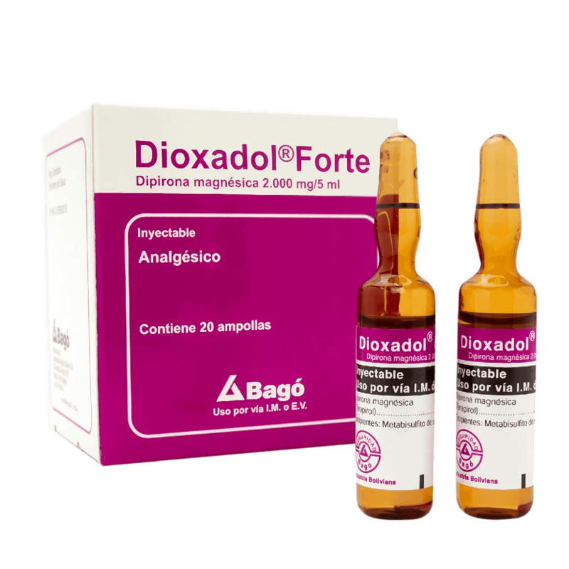 Dioxadol - Inyectable - Laboratorios Bagó de Bolivia