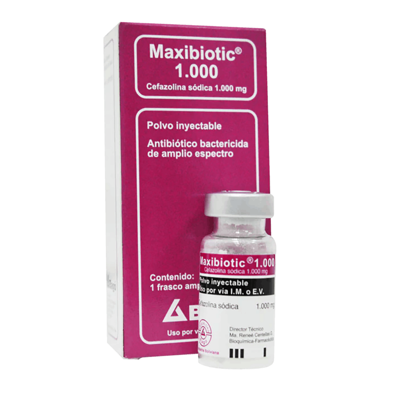 Maxibiotic 1.000 - Laboratorios Bagó de Bolivia