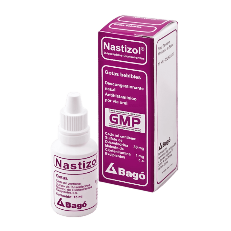 Nastizol - Gotas - Laboratorios Bagó de Bolivia
