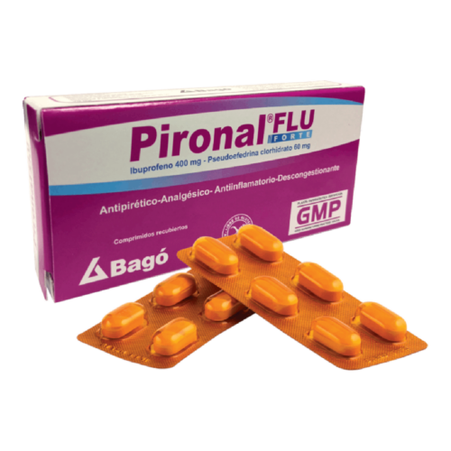 Pironal Flu Forte - Comprimidos - Laboratorios Bagó de Bolivia