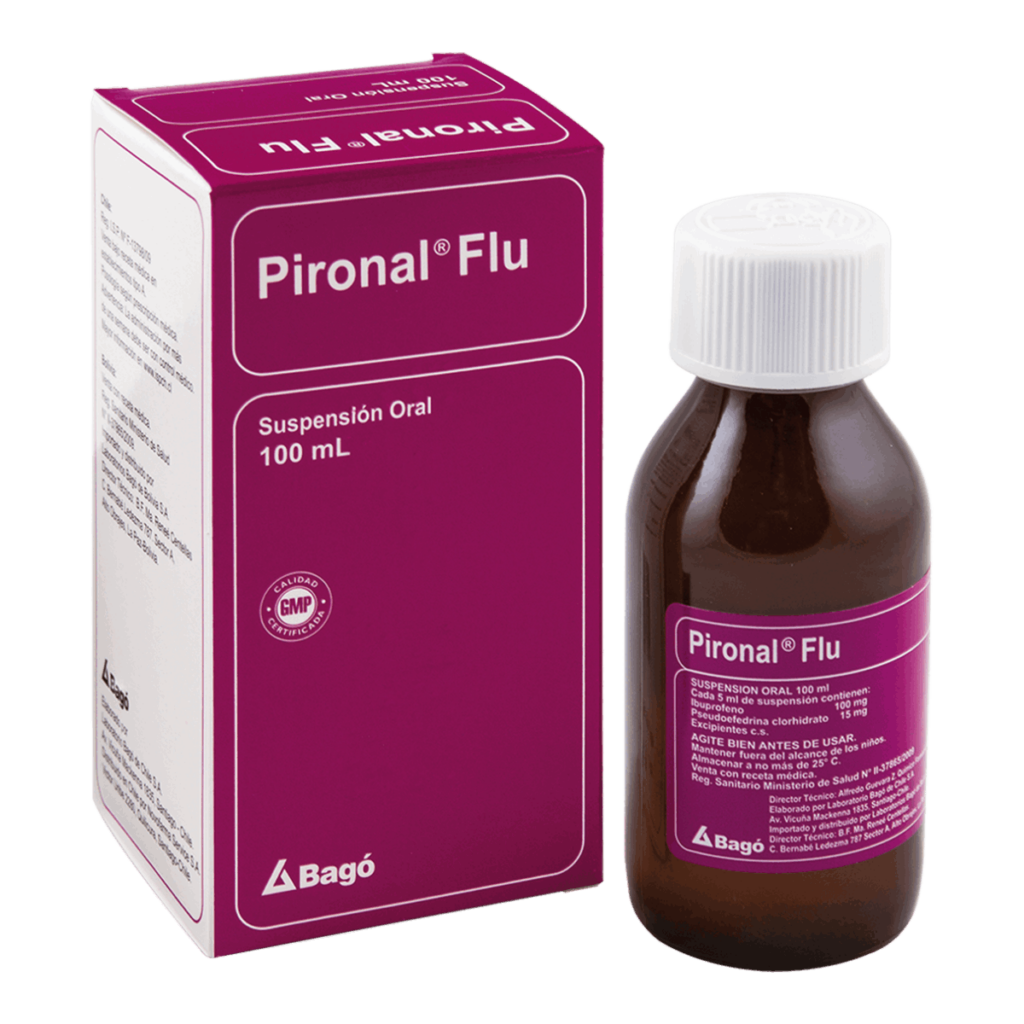 Pironal Flu - Suspensión - Laboratorios Bagó de Bolivia