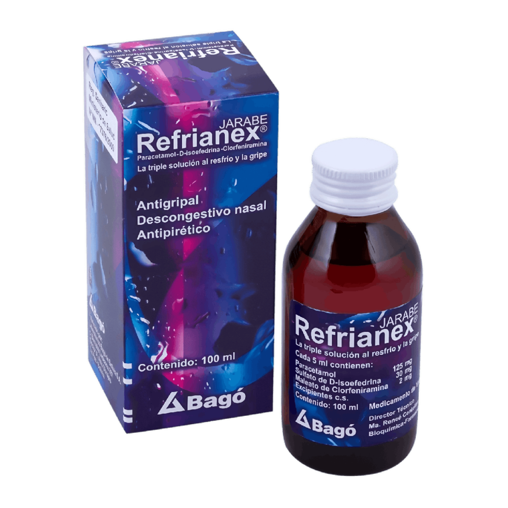 Refrianex – Jarabe – Laboratorios Bagó de Bolivia