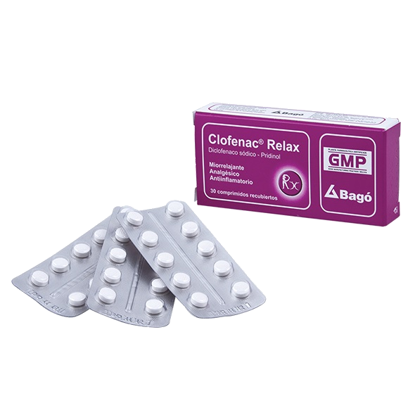 Clofenac Relax - Comprimidos - Laboratorios Bagó de Bolivia