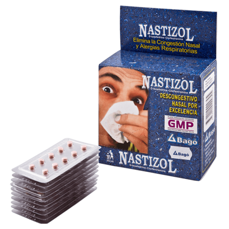 Nastizol - Comprimidos - Laboratorios Bagó de Bolivia