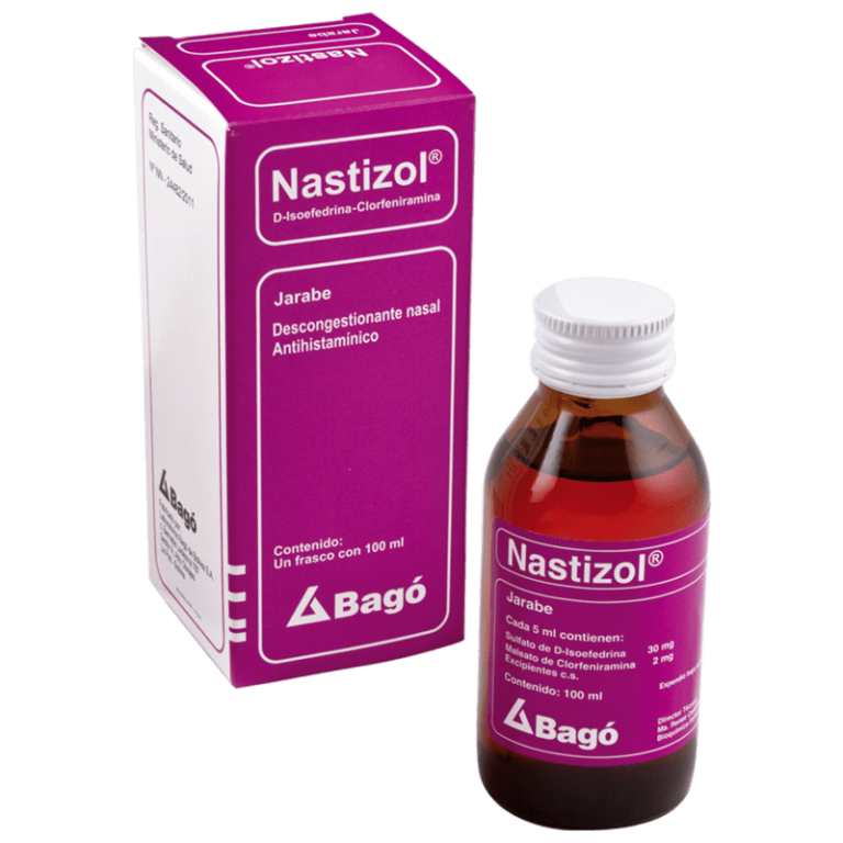 Nastizol - Jarabe - Laboratorios Bagó de Bolivia