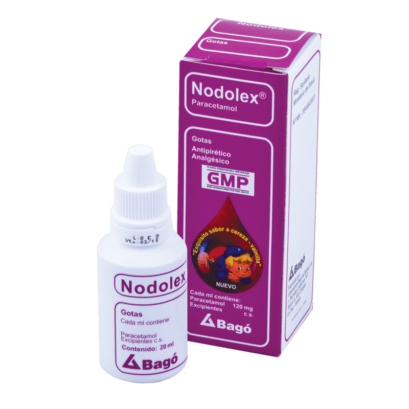 Nodolex - Gotas - Laboratorios Bagó de Bolivia