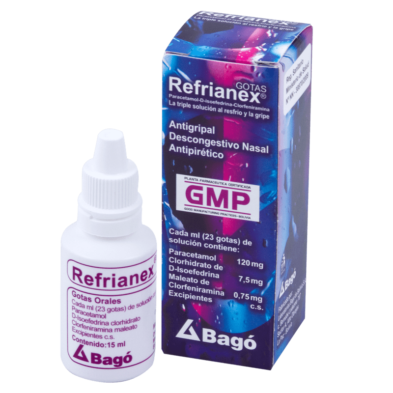 Refrianex Gotas Laboratorios Bag De Bolivia Refrianex Gotas Laboratorios Bag De Bolivia