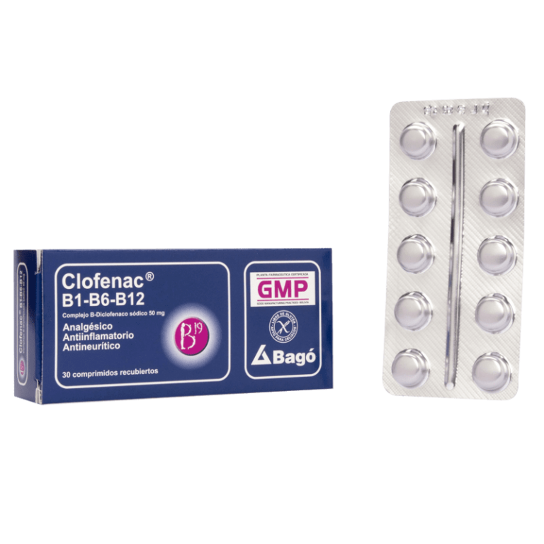 Clofenac B1 B6 B12 - Laboratorios Bagó de Bolivia
