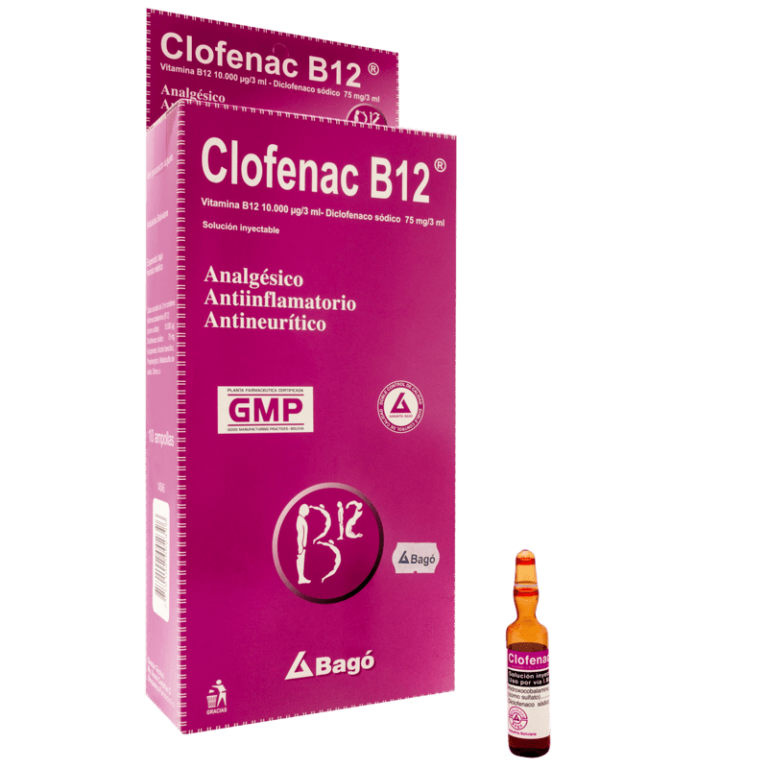 Clofenac B12 - Inyectable - Laboratorios Bagó de Bolivia