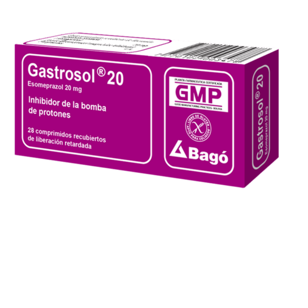 Gastrosol 20 - Laboratorios Bagó de Bolivia