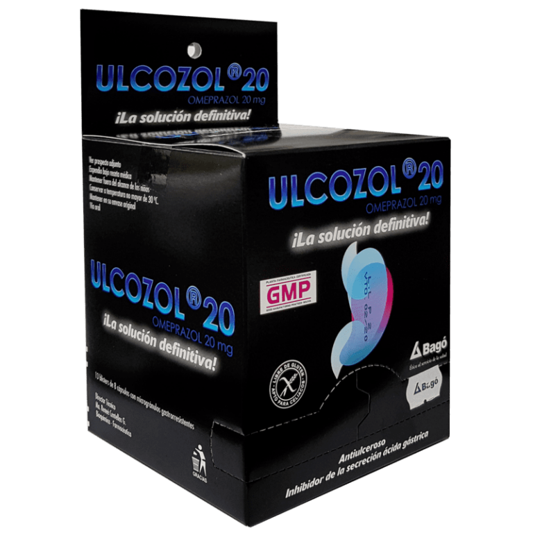 Ulcozol 20 - Laboratorios Bagó de Bolivia