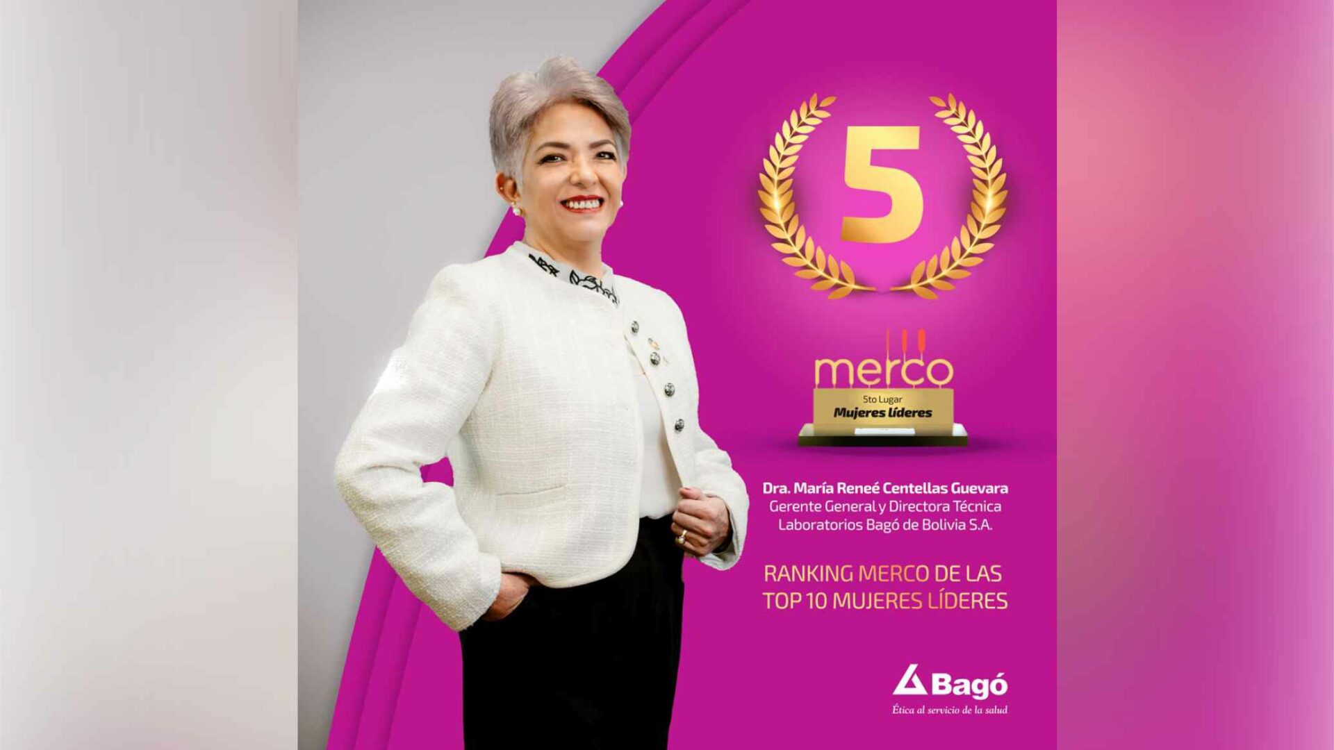 "Orgulloso logro: Dra. María Reneé Centellas Guevara entre las 10 ...