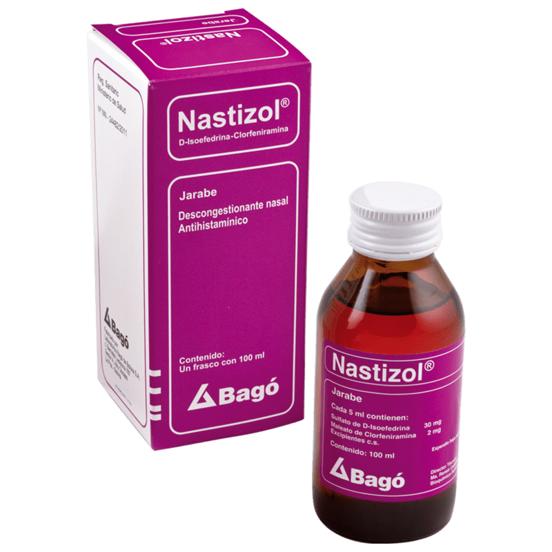 Nastizol - Jarabe - Laboratorios Bagó de Bolivia