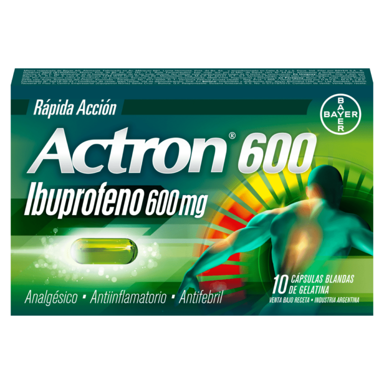 Actron 600 – Laboratorios Bagó de Bolivia