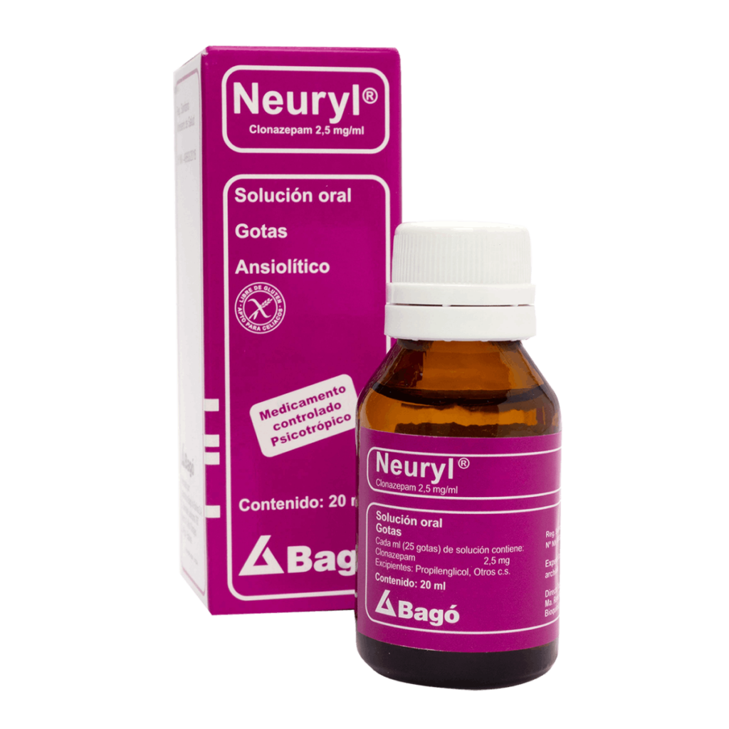 Neuryl - Gotas - Laboratorios Bagó de Bolivia