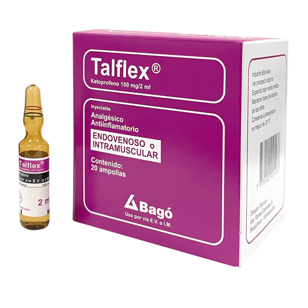 Talflex - Inyectable - Laboratorios Bagó de Bolivia