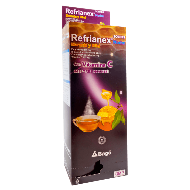 Refrianex - Sobres - Laboratorios Bagó de Bolivia