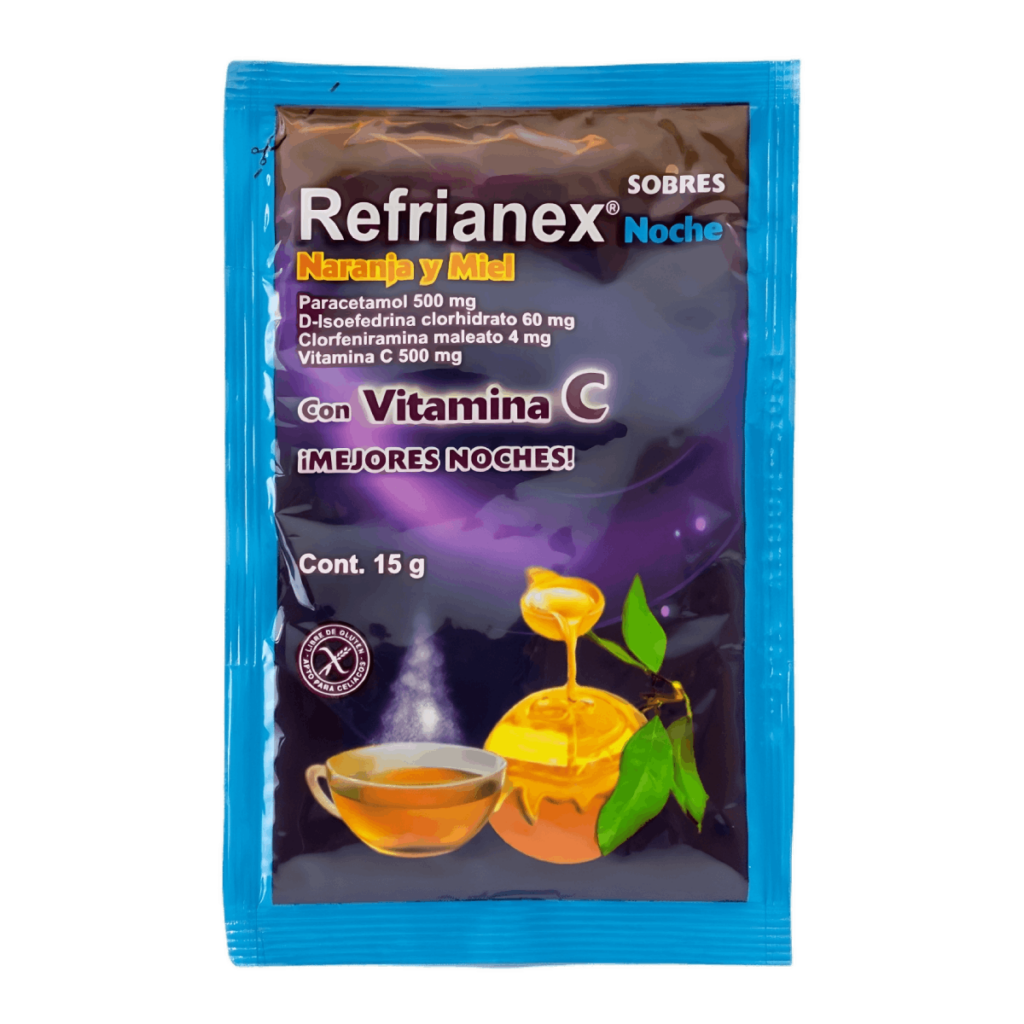 Refrianex - Sobres - Laboratorios Bagó de Bolivia
