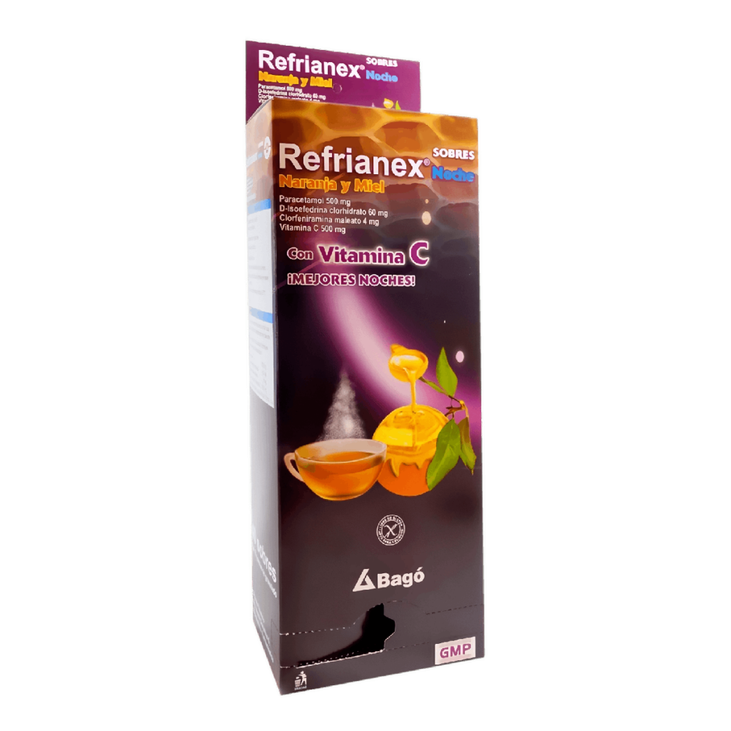 Refrianex – Sobres – Laboratorios Bagó de Bolivia