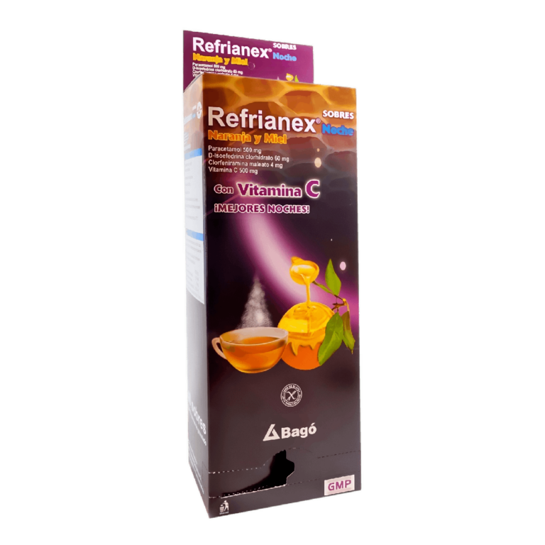 Refrianex - Sobres - Laboratorios Bagó de Bolivia