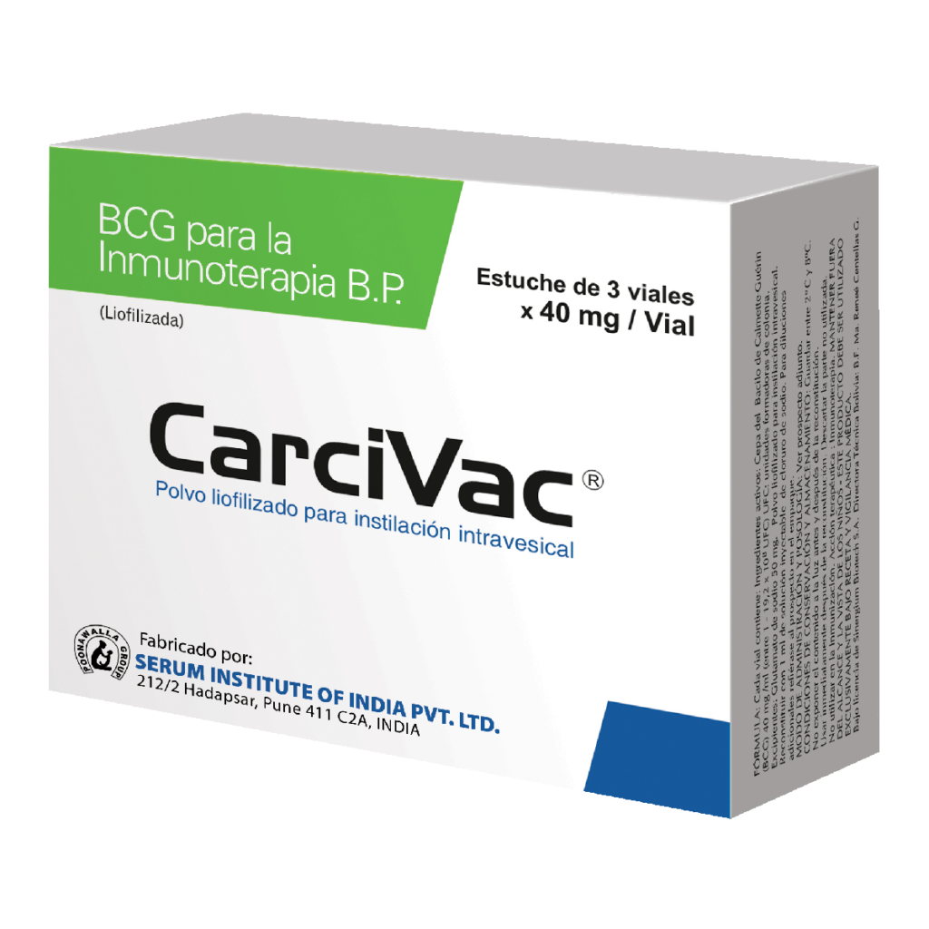 CarciVac 40 mg - Laboratorios Bagó de Bolivia