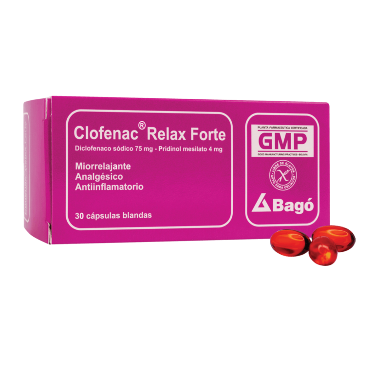 Clofenac Relax Forte - Laboratorios Bagó de Bolivia