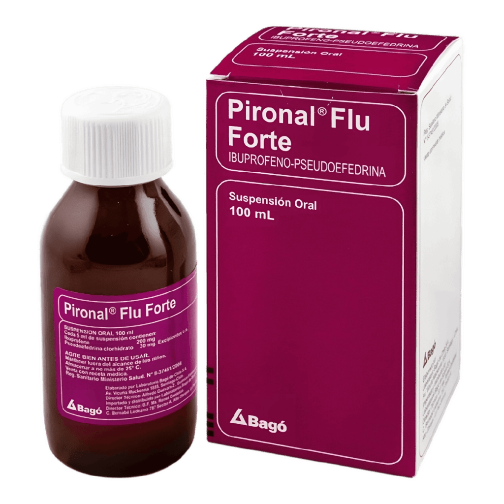 Pironal Flu Forte - Suspensión - Laboratorios Bagó de Bolivia