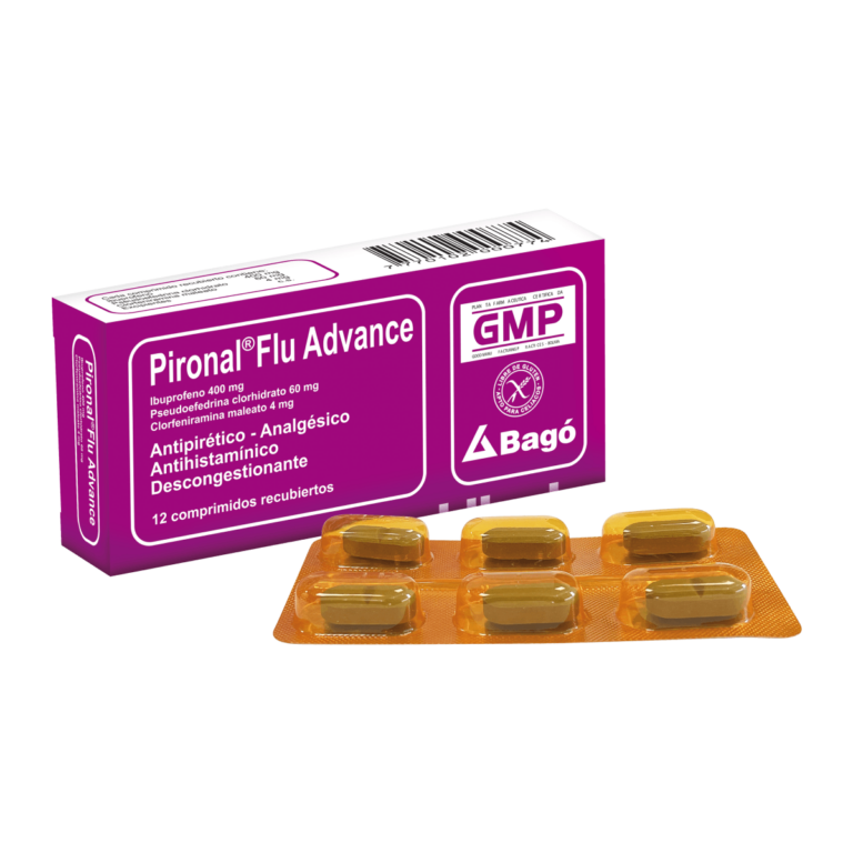 Pironal Flu Advance - Comprimidos - Laboratorios Bagó de Bolivia